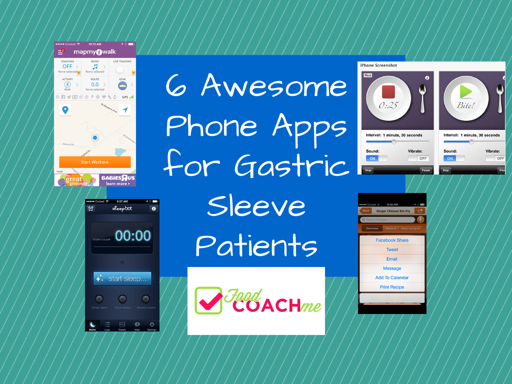 Top 5 Phone Apps for Gastric Sleeve Patients | Bariatric Food Coach