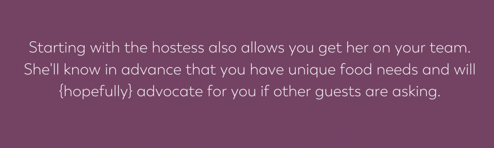 How to Politely Decline Food