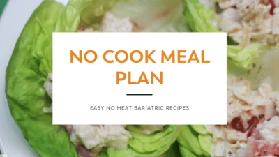 No Cook Meal Plan | Bariatric Food Coach