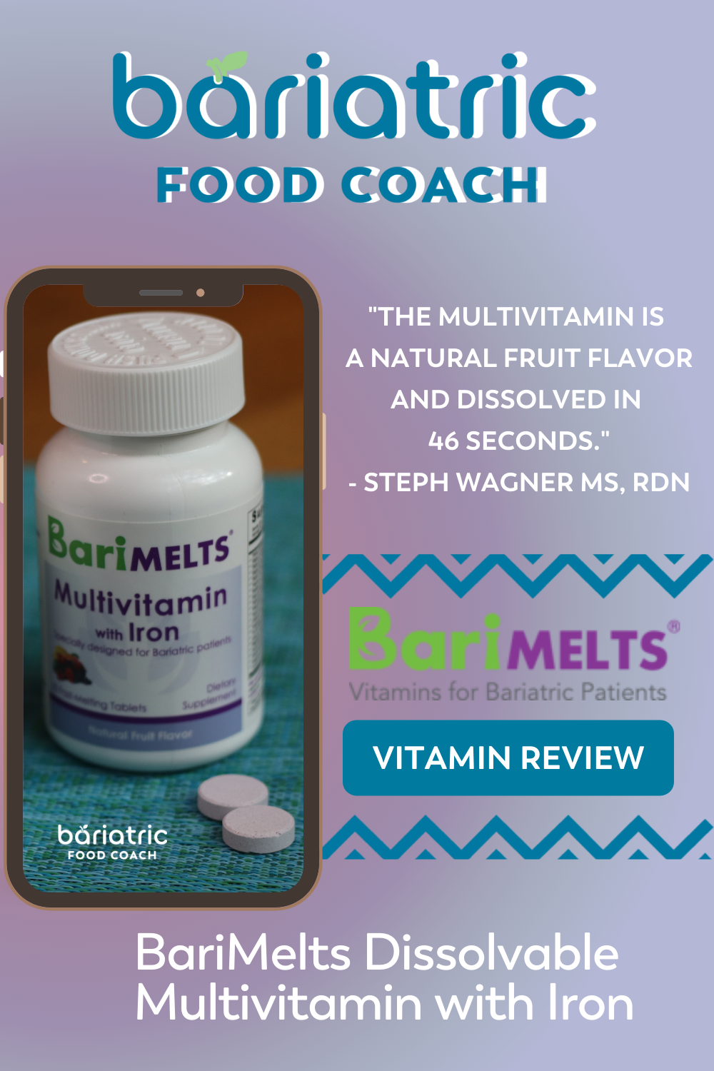 BariMelts Dissolvable Vitamins | Bariatric Food Coach