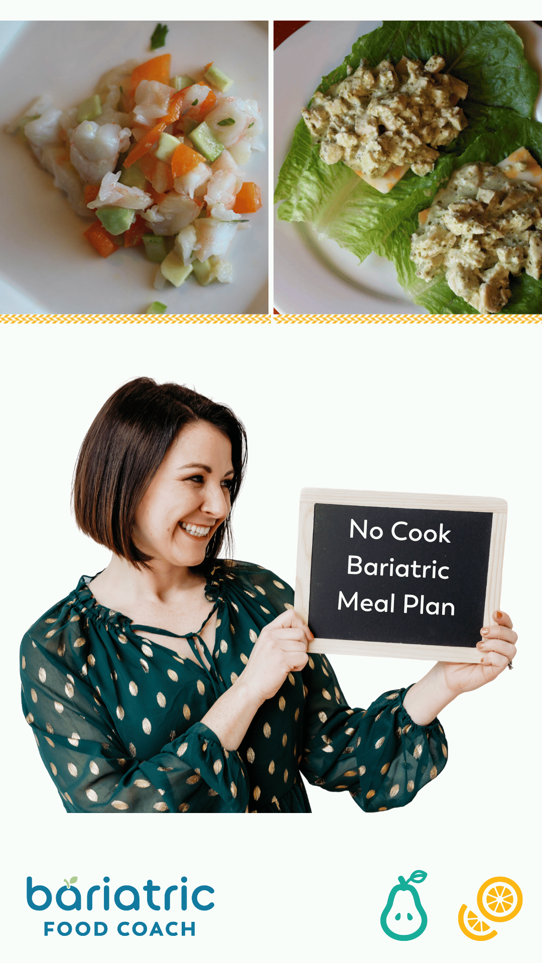 Free No Cook Bariatric Meal Plan! | Bariatric Food Coach